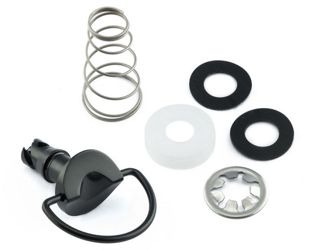 Titanium or Stainless Steele Dzus Quick Release D-Ring 17mm - GP Racing