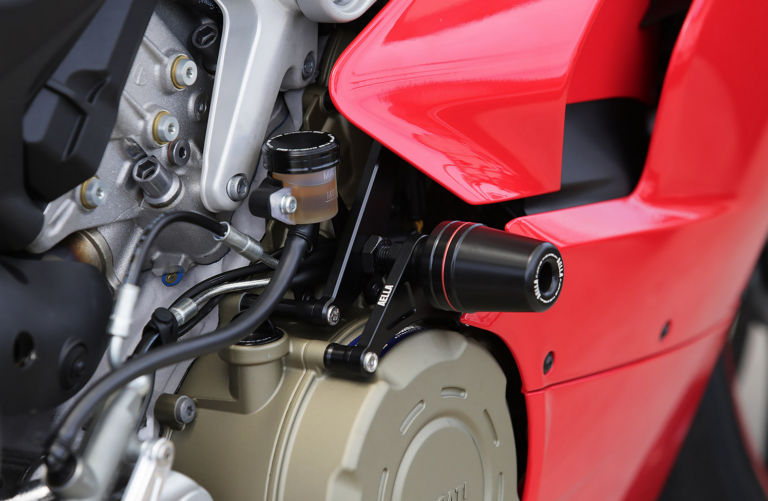 AELLA Frame Slider Kit For the Ducati Panigale V4 - GP Racing