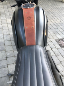 Leather Tank Strap - GP Racing
