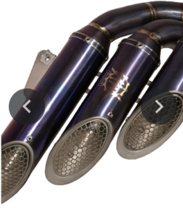 Full Titanium Exhaust 3 Way by MV Agusta - GP Racing