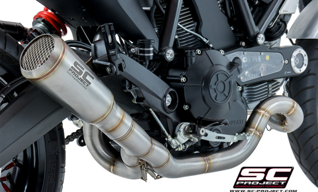 Ducati Scrambler Conic Exhaust by SC-Project - GP Racing