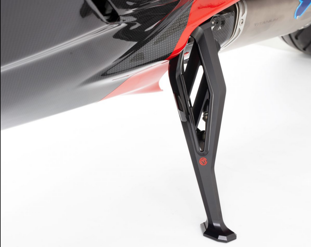 Aluminum Side Stand Panigale V4 By Moto Corse - GP Racing